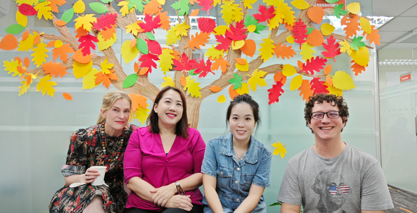 Celebrating Thanksgiving at iWorld Learning in Singapore! - iWorld Learning